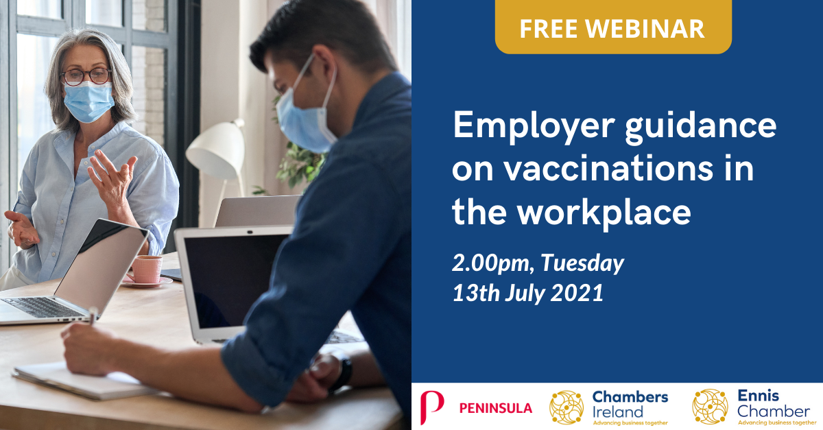 Employer Guidance- Vaccination in the Workplace - Ennis Chamber of ...