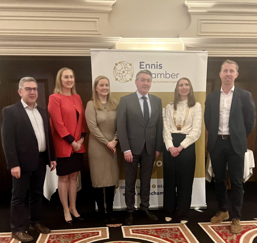 Ennis Chamber Delegation meets Billy Kelleher MEP - Ennis Chamber of Commerce | Co. Clare | Ireland